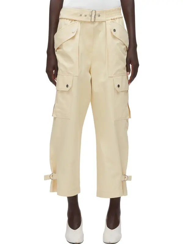 3.1 Phillip Lim Twill Cargo Pants - Neutral