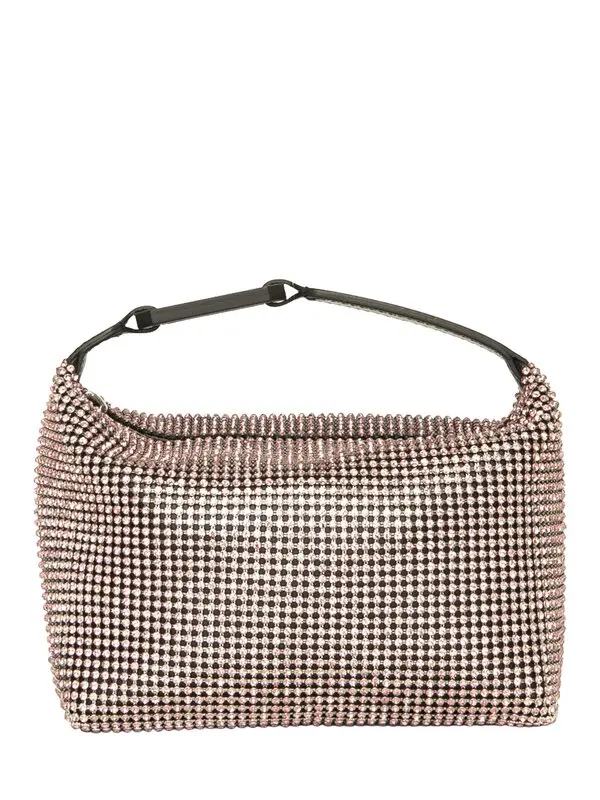 EERA Moon Crystal-mesh Shoulder Bag - Pink