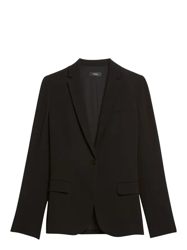 Theory Classic Crepe Blazer - Black