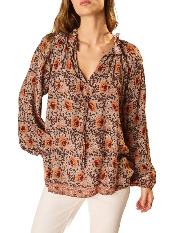 Natalie Martin Penny Floral Blouse - Multicolor