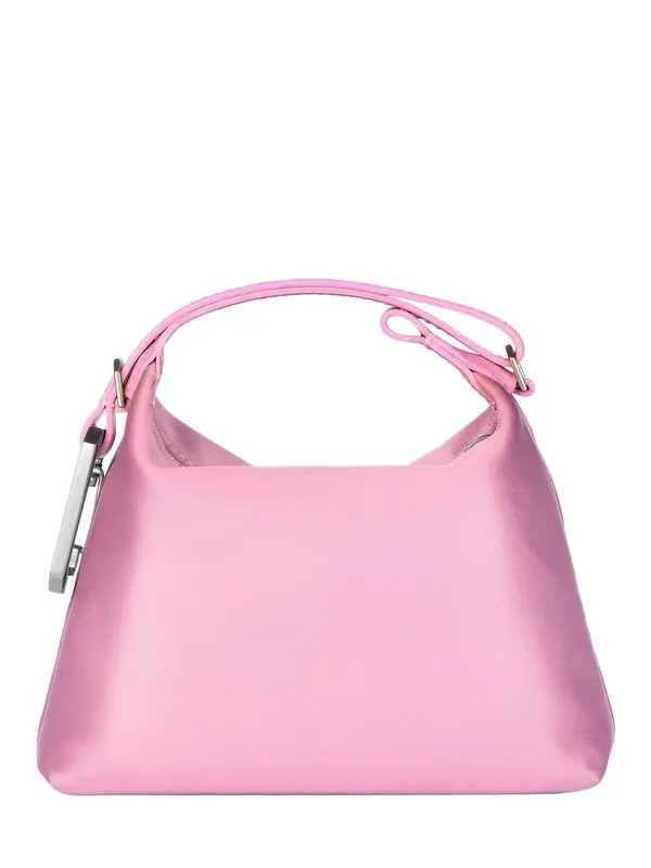 EERA Slim Moon Satin Shoulder Bag - Pink