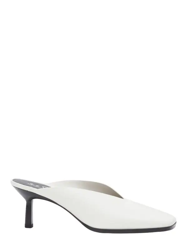 3.1 Phillip Lim Id Leather Mule - White