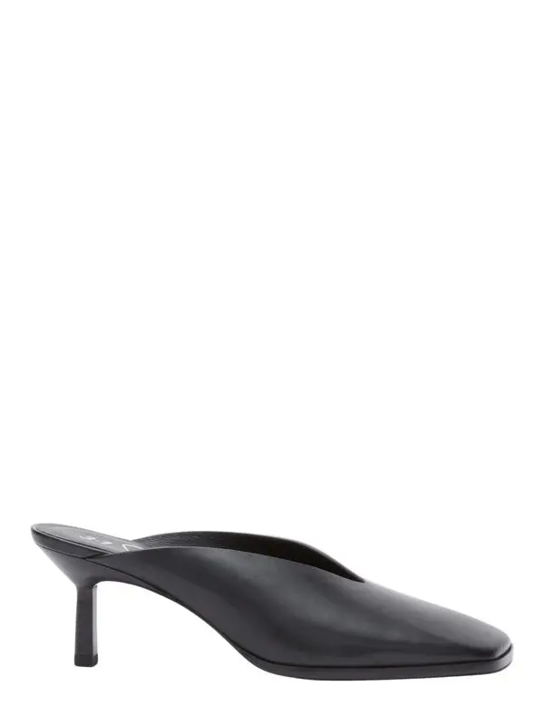 3.1 Phillip Lim Id Leather Mule - Black