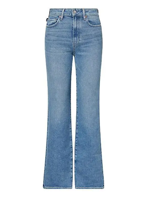 Paige Stevie Boot-cut Denim Jeans - Monte Carlo