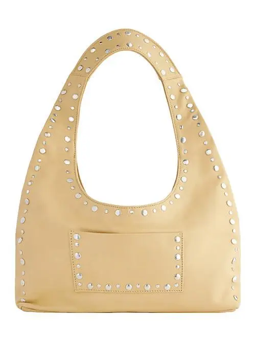 Gimaguas Franca Leather Shoulder Bag - Butter