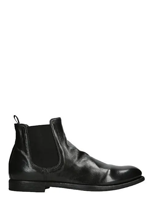 Officine Creative Chronicle Leather Chelsea Boots - Black