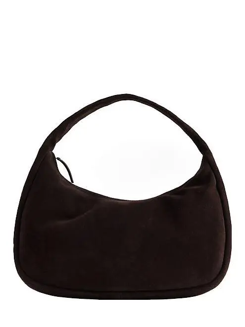 ST. AGNI Large Bon Bon Leather Bag - Coffee