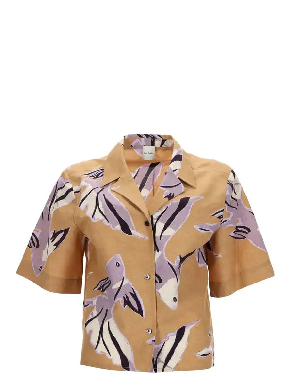 Paul Smith Cotton And Silk Shirt - Multicolour