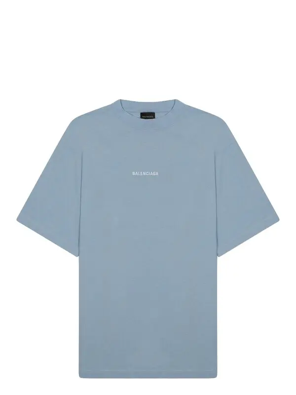 Balenciaga T-shirt With Logo - Multicolour