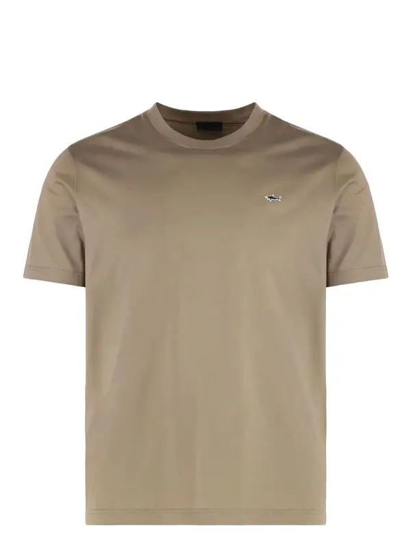 Paul & Shark Cotton Logo T-shirt - Green