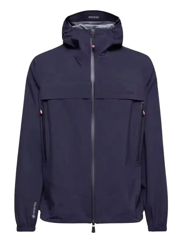 Moncler Shipton Packable Gore-tex Hooded Jacket - Blue