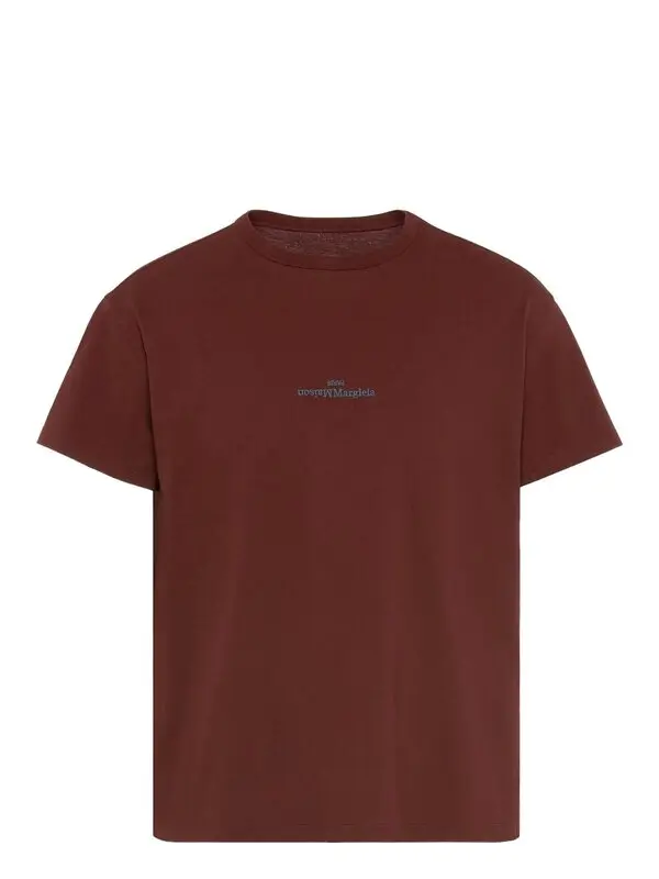 Stone Island T-shirt Logo - Red