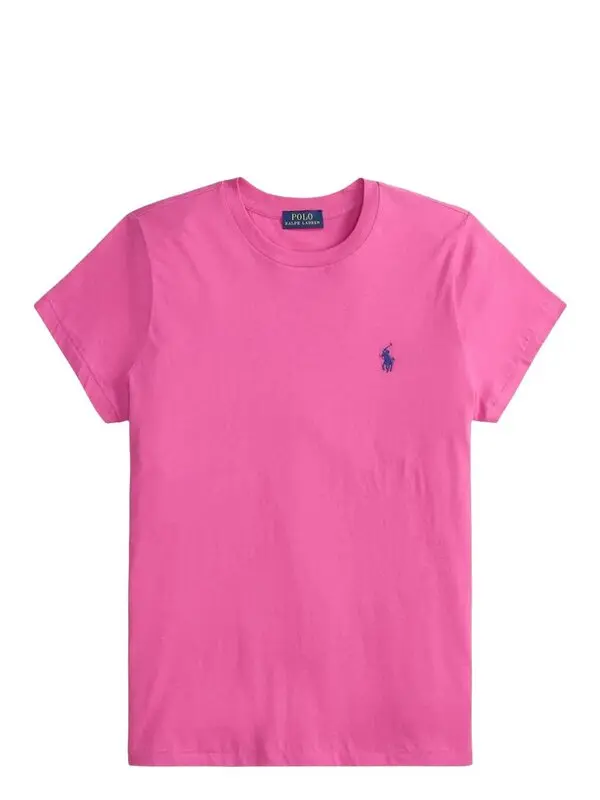 Polo Ralph Lauren Classic-fit Cotton Jersey T-shirt - Pink & Purple