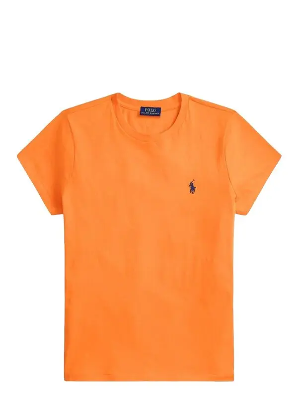 Polo Ralph Lauren Classic-fit Cotton Jersey T-shirt - Yellow & Orange