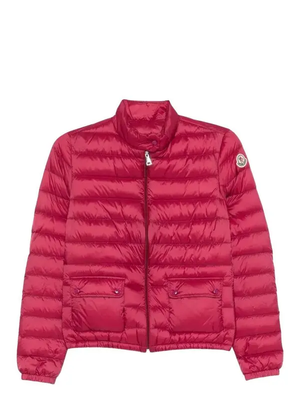 Moncler Lans Short Down Jacket - Red