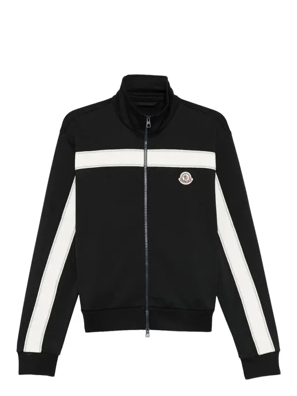 Moncler Contrast Panel Track Jacket - Black