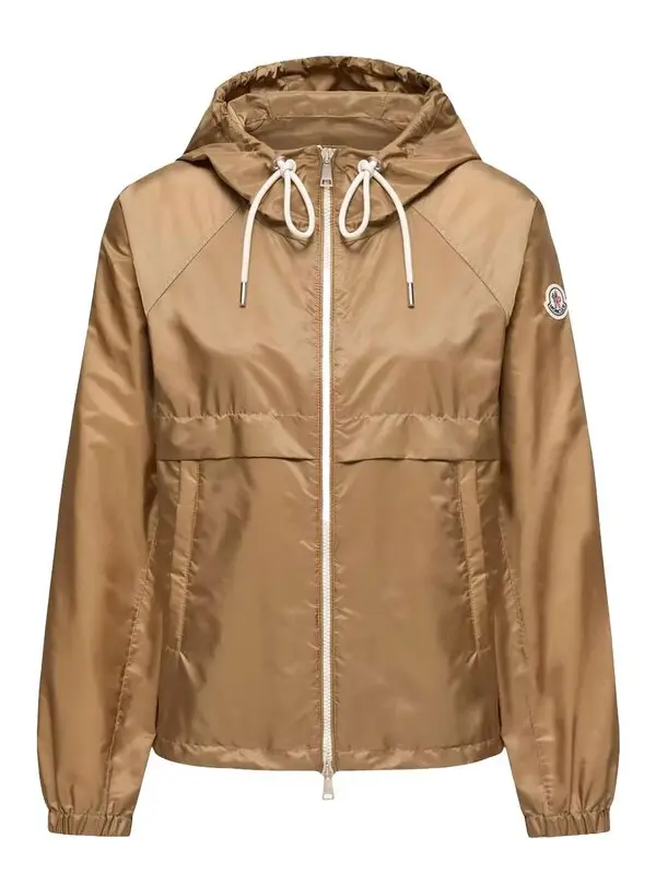 Moncler Coquelicot Hooded Jacket - Nude & Neutrals