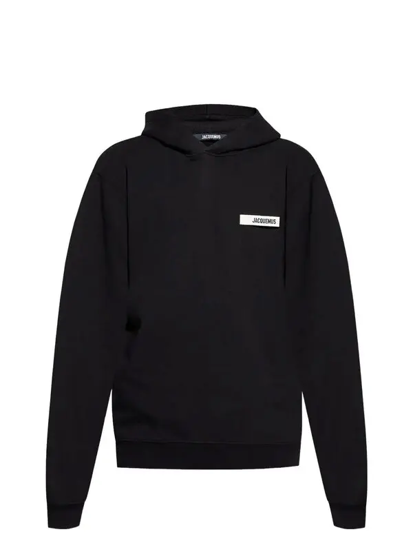 Jacquemus Hooded Sweatshirt - Black