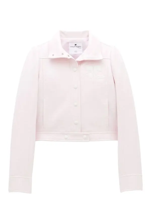 COURREGES Vinyl Re-edition Jacket - Pink & Purple