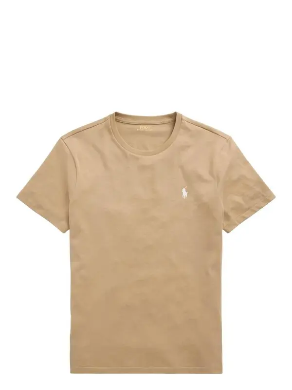 Polo Ralph Lauren Custom Slim Fit Jersey T-shirt - Nude & Neutrals