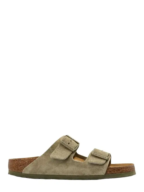 BIRKENSTOCK Arizona Suede Sandals - Green
