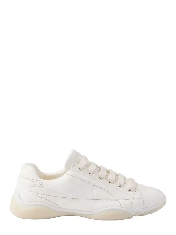 Prada Nappa Leather Sneakers - Nude & Neutrals