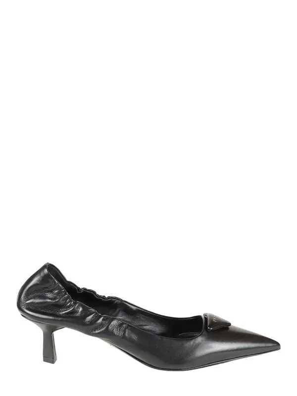 Prada Leather Pumps - Black
