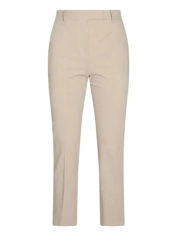Incotex Tapered Cotton-blend Pants - Nude & Neutrals
