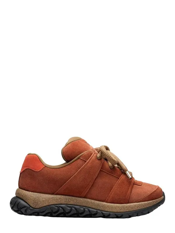 BIRKENSTOCK Goerlitz Suede Lace-up Sneakers - Red