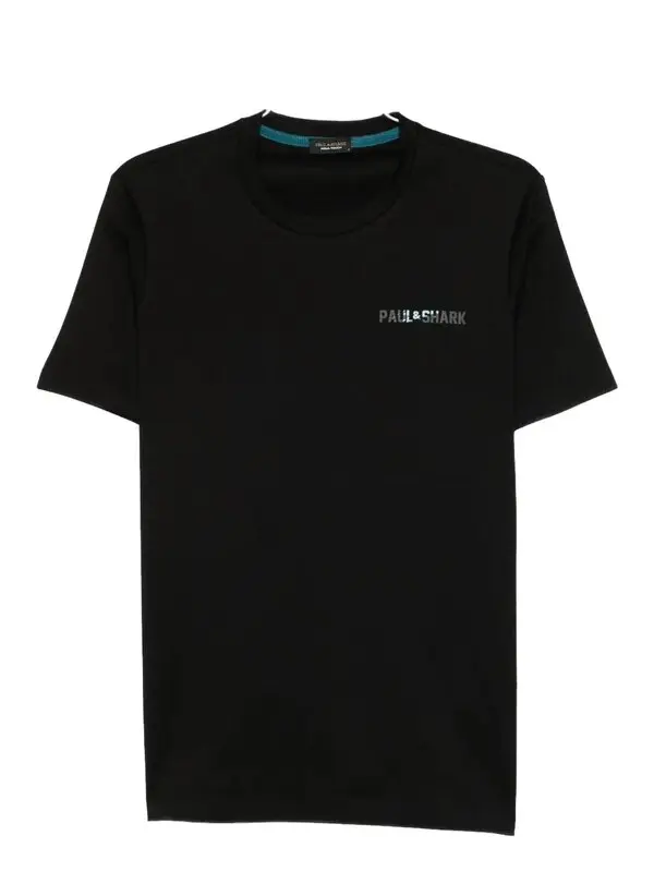 Paul & Shark Logo T-shirt - Black