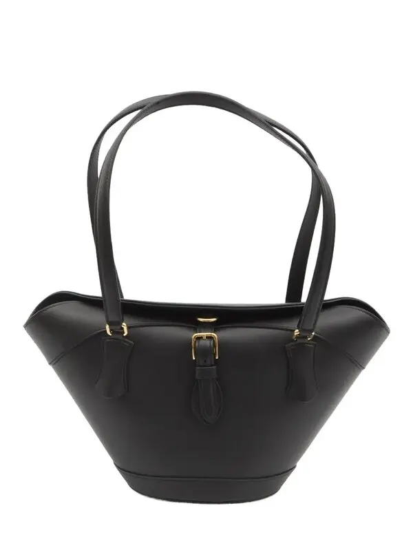 Dolce & Gabbana Capri Leather Shoulder Bag - Black