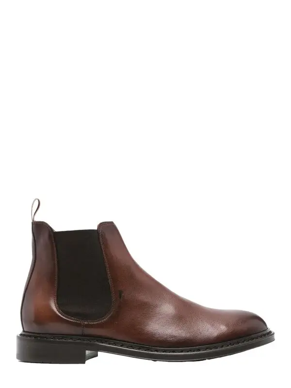 STURLINI Cinquale Leather Chelsea Boots - Brown