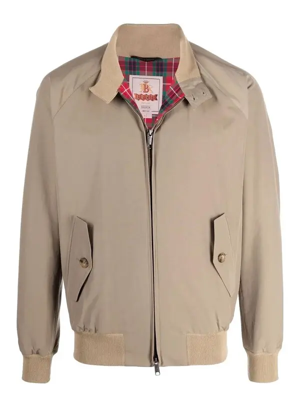 BARACUTA G9 Harrington Jacket - Brown