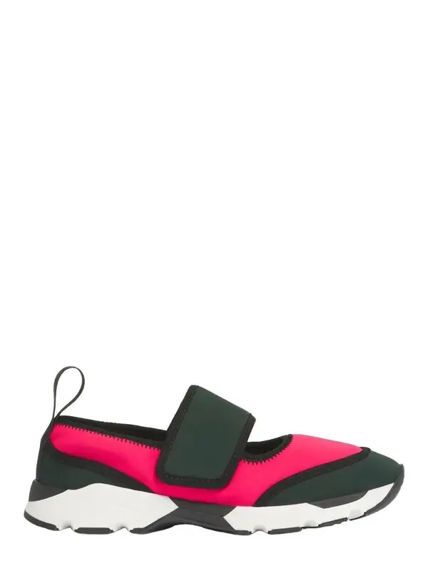 Marni Mary Jane Sneakers - Pink & Purple