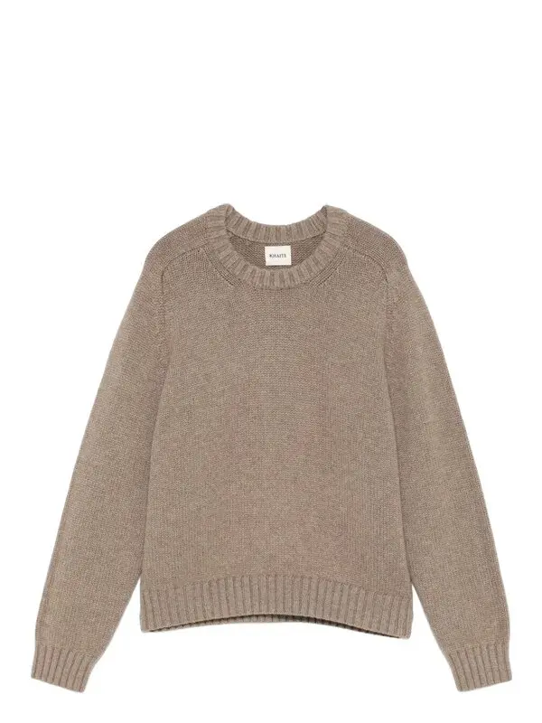 Khaite Mae Cashmere Pullover - Brown