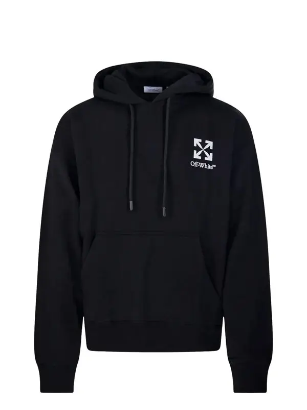 Off-White Small Arrow Skate Hoodie - Black