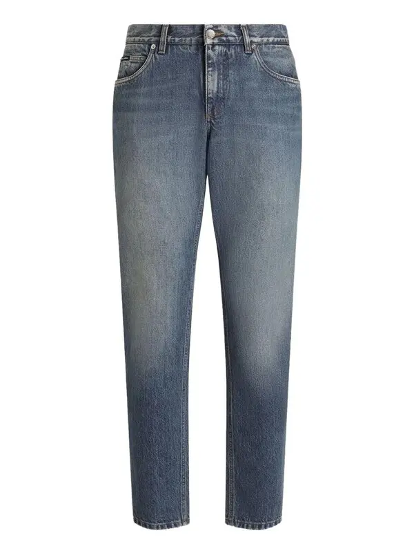 Dolce & Gabbana Slim Fit Jeans - Blue