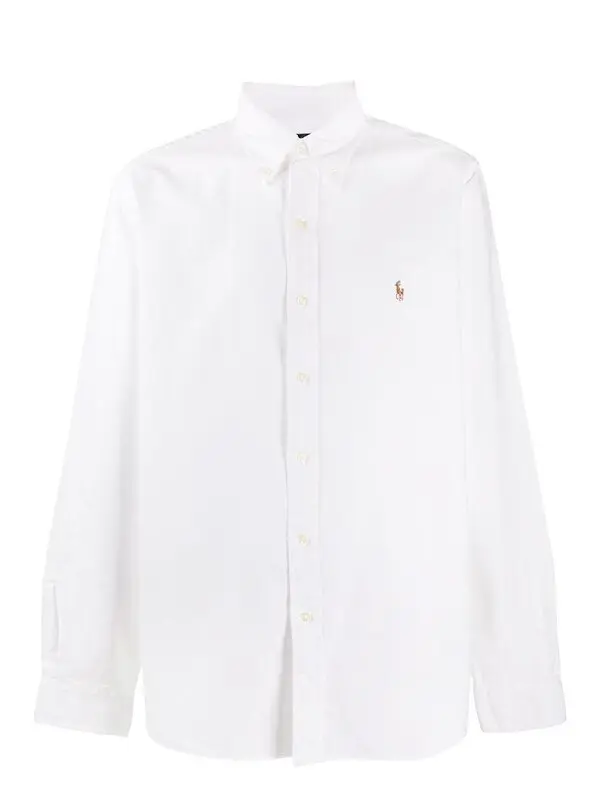 Polo Ralph Lauren Custom-fit Oxford Shirt - White