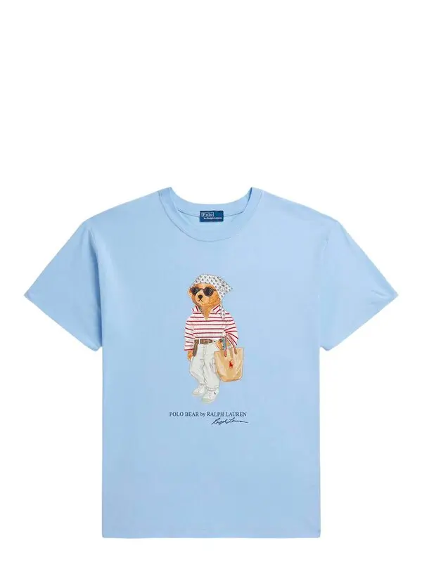 Polo Ralph Lauren Polo Bear Cotton Jersey T-shirt - Blue