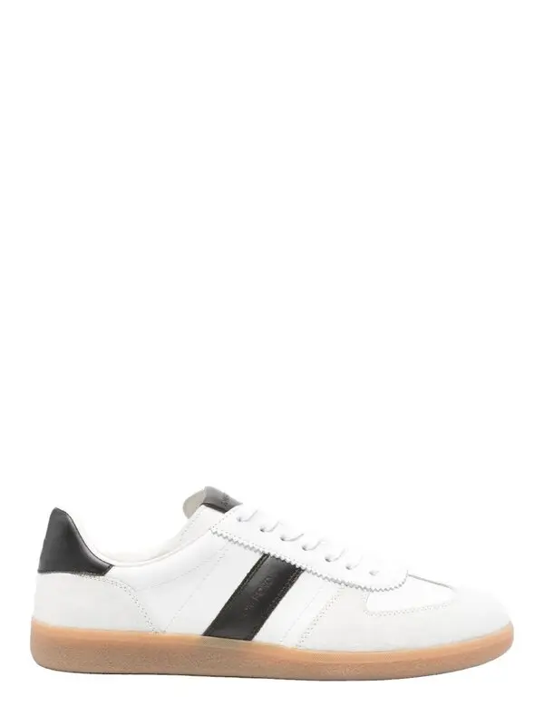 TOM FORD Archer Leather Sneakers - White