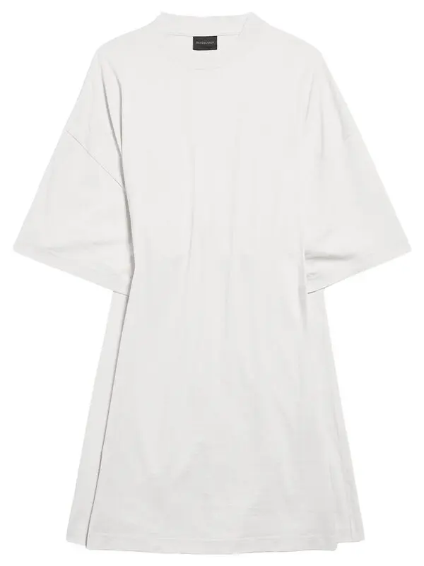 Balenciaga Semi-fitted Dress - White