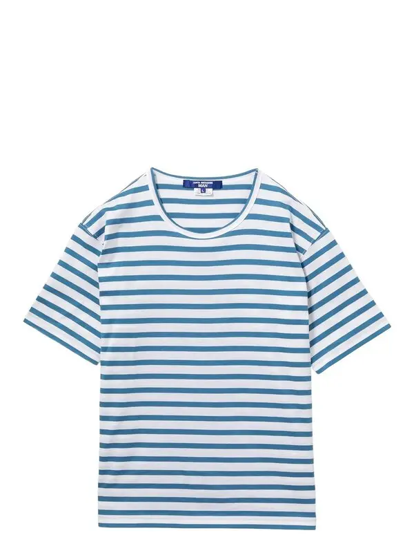 A.p.c. Striped Cotton T-shirt - Blue