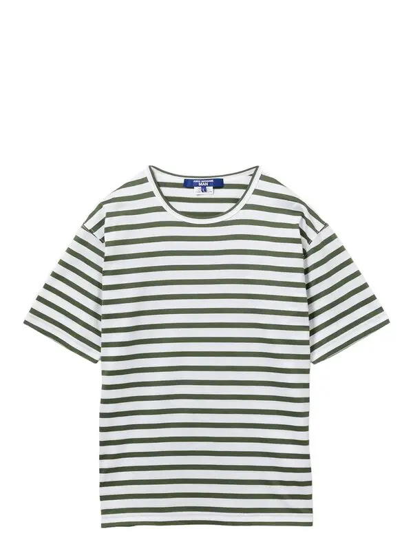 A.p.c. Striped Cotton T-shirt - Green
