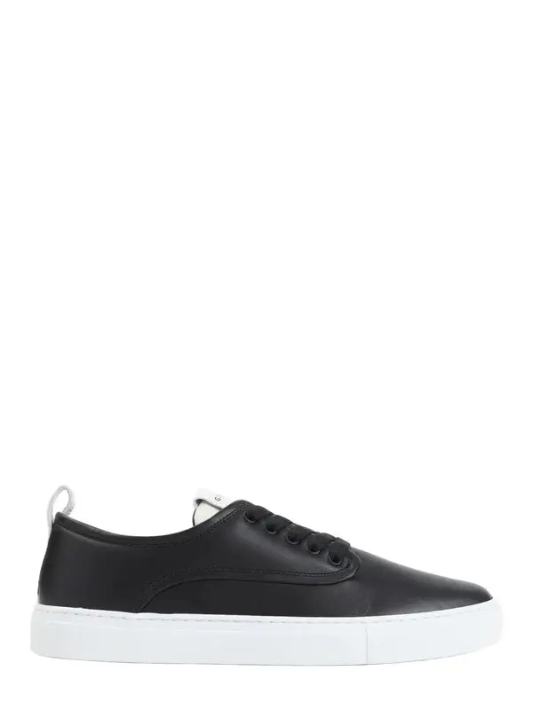Givenchy Low Top Leather Sneakers - Black