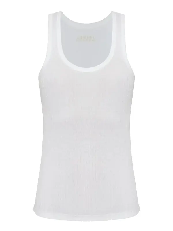Isabel Marant Thea Cotton Tank Top - White