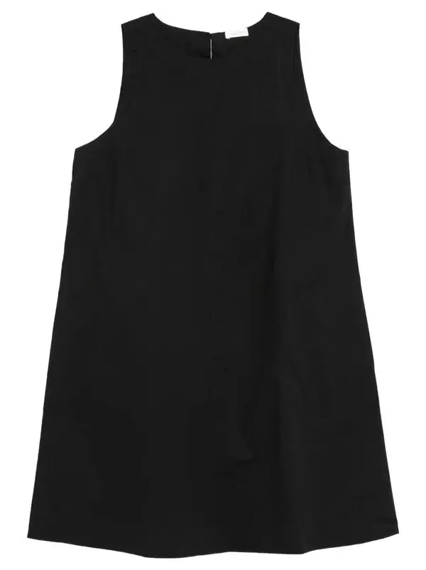ROBERTO COLLINA Cotton Mini Dress - Black