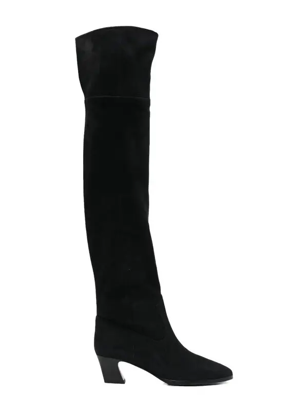 AQUAZZURA Nomad 50 Knee High Boots - Black