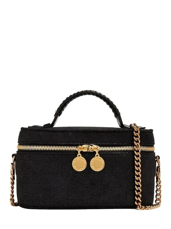 Stella McCartney Falabella Container With Chain Strap - Black