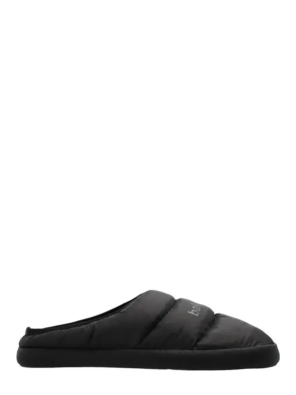 Balenciaga Polyamide Alaska Slippers - Black