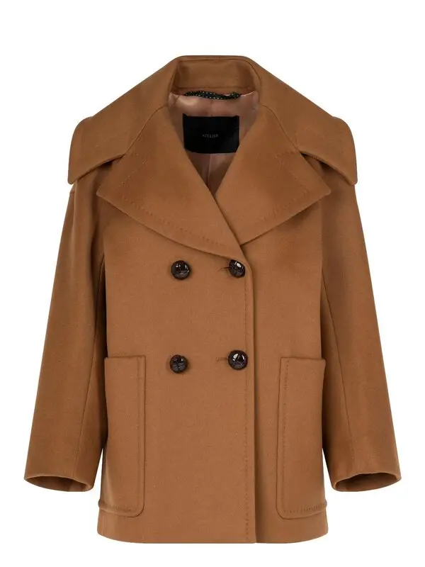 Max Mara Double-breasted Pea Coat - Brown